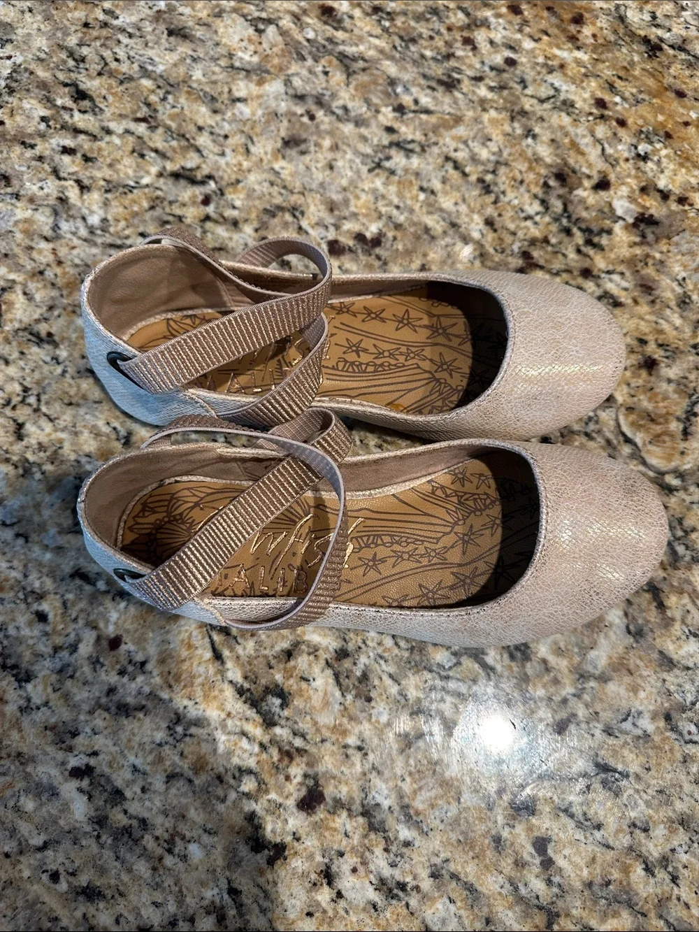 Blowfish Malibu | Shoes | Girls Shimmery Mary Jane Dress Shoes In Light ...